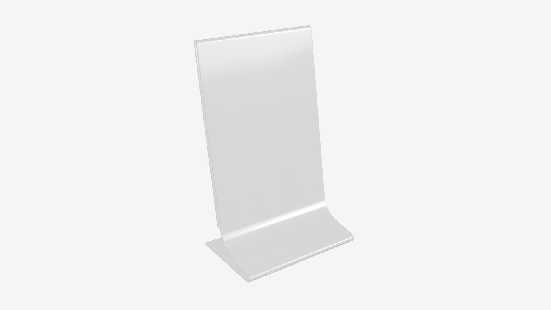 Acrylic table talker mockup 02 - Buy Royalty Free 3D model by HQ3DMOD ...
