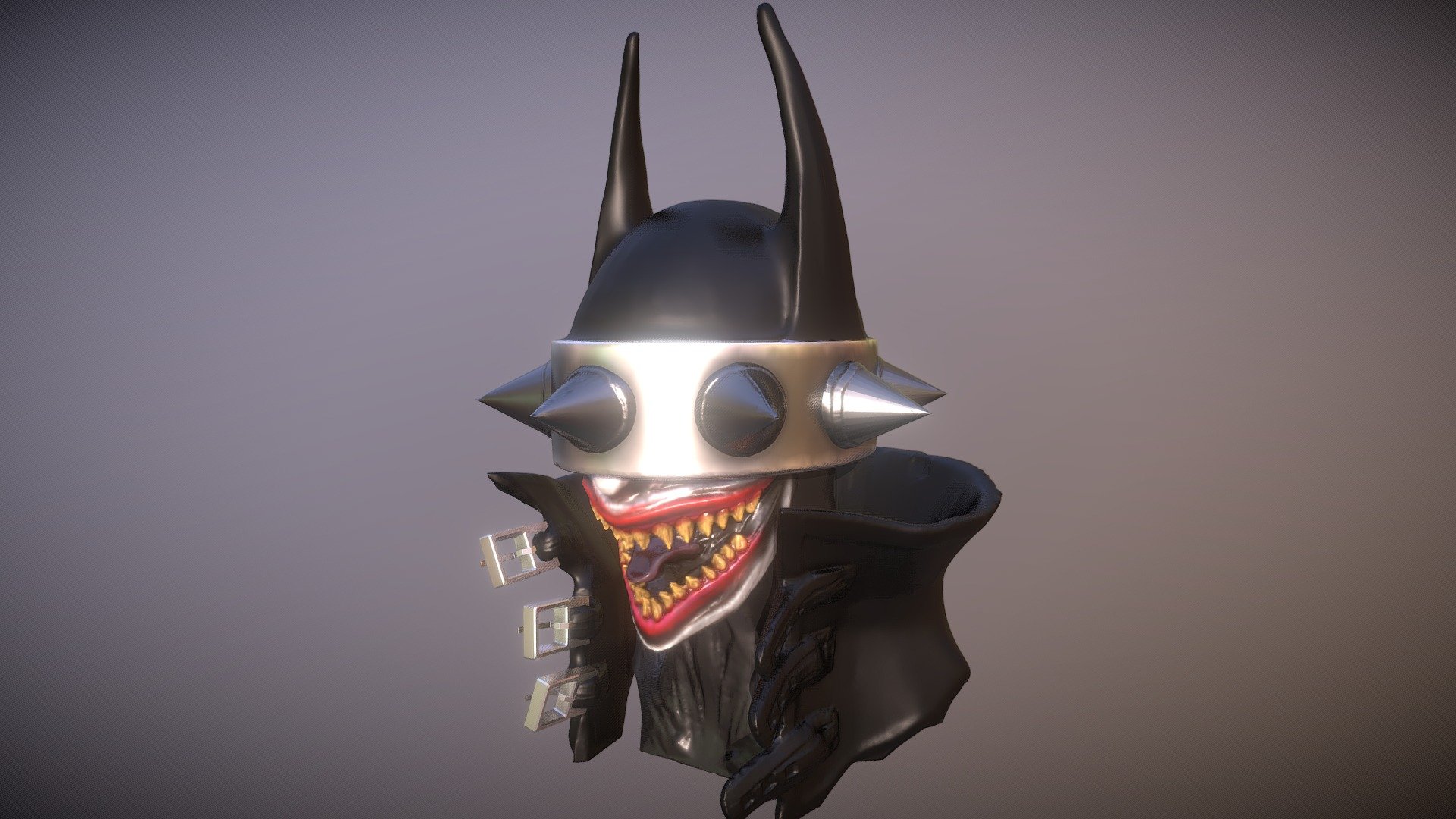 Batman Who Laughs - 3D model by Chaitanya Krishnan (@chaitanyak ...