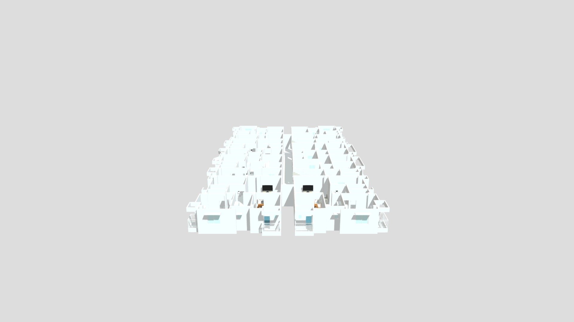 Saraswati Niwas_BLOCK C_BIM Model_001_1 - Download Free 3D model by ...