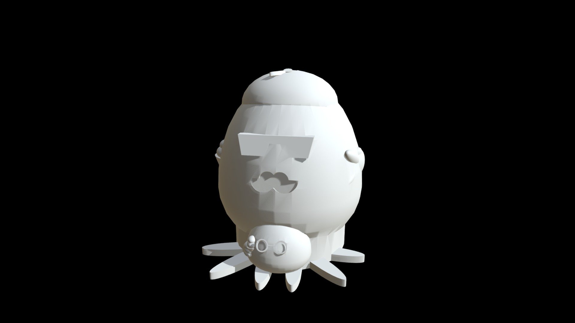 SNixon Egg Hero - 3D model by codeexplorers [6c64a06] - Sketchfab