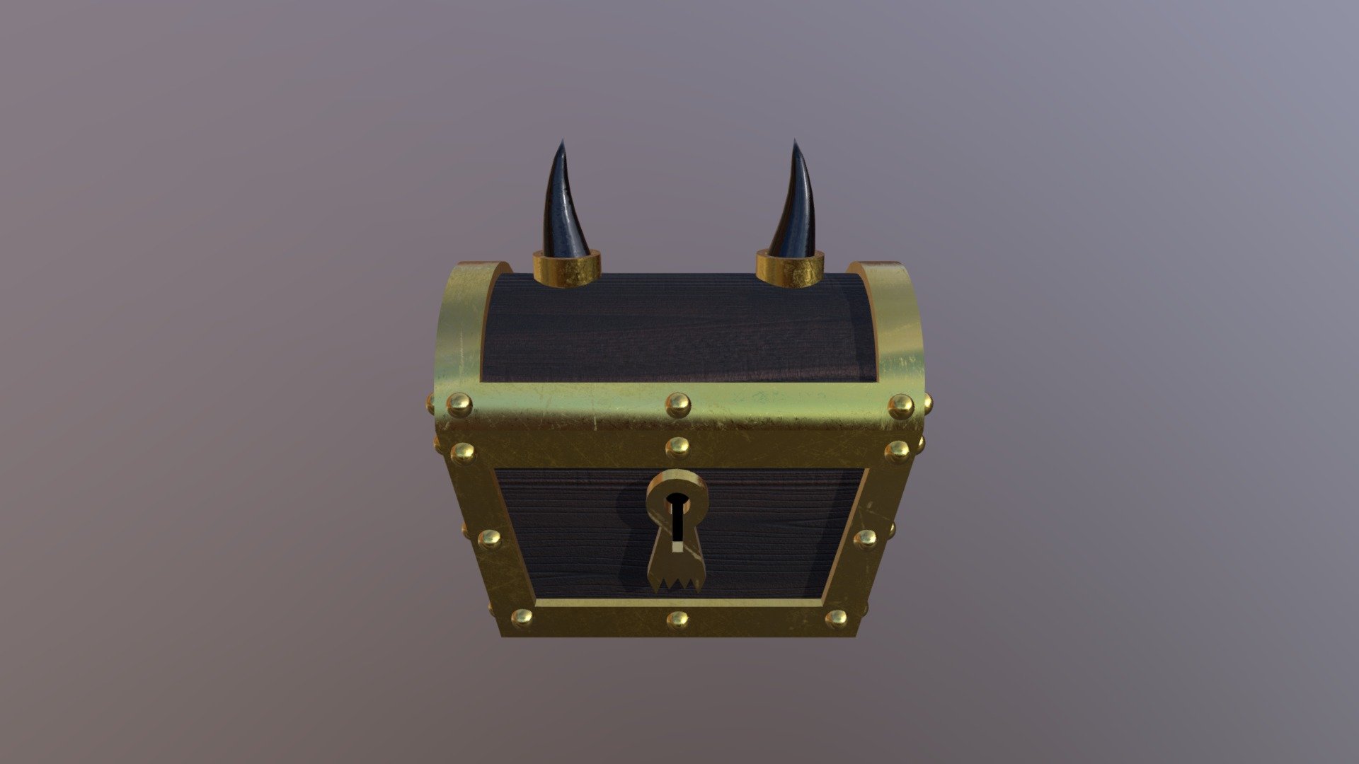 Demon Chest Textured - 3D model by sebastianparra [6c65251] - Sketchfab