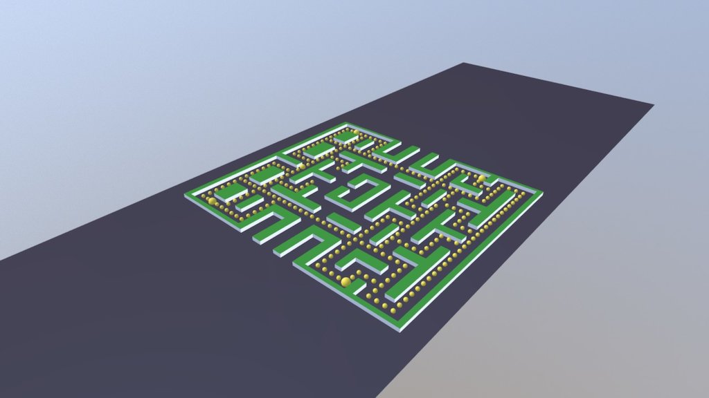 Pacman - 3D model by redbricksnake [6c65b4e] - Sketchfab