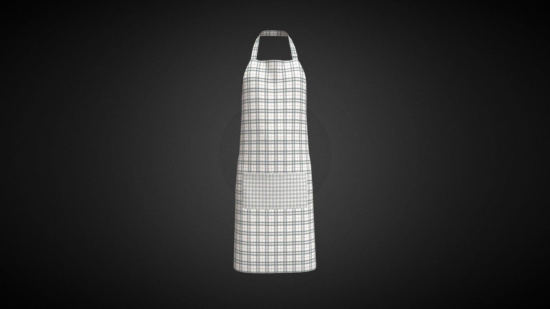 Apron-Checked V2 - Buy Royalty Free 3D model by Clothing Axis ...