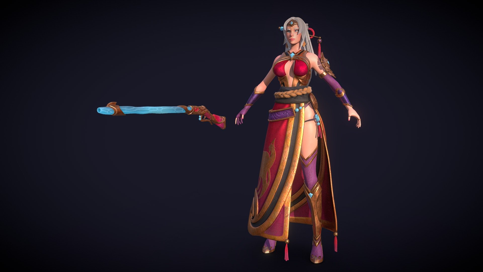 Lian VFX character - 40% discount - Buy Royalty Free 3D model by ...
