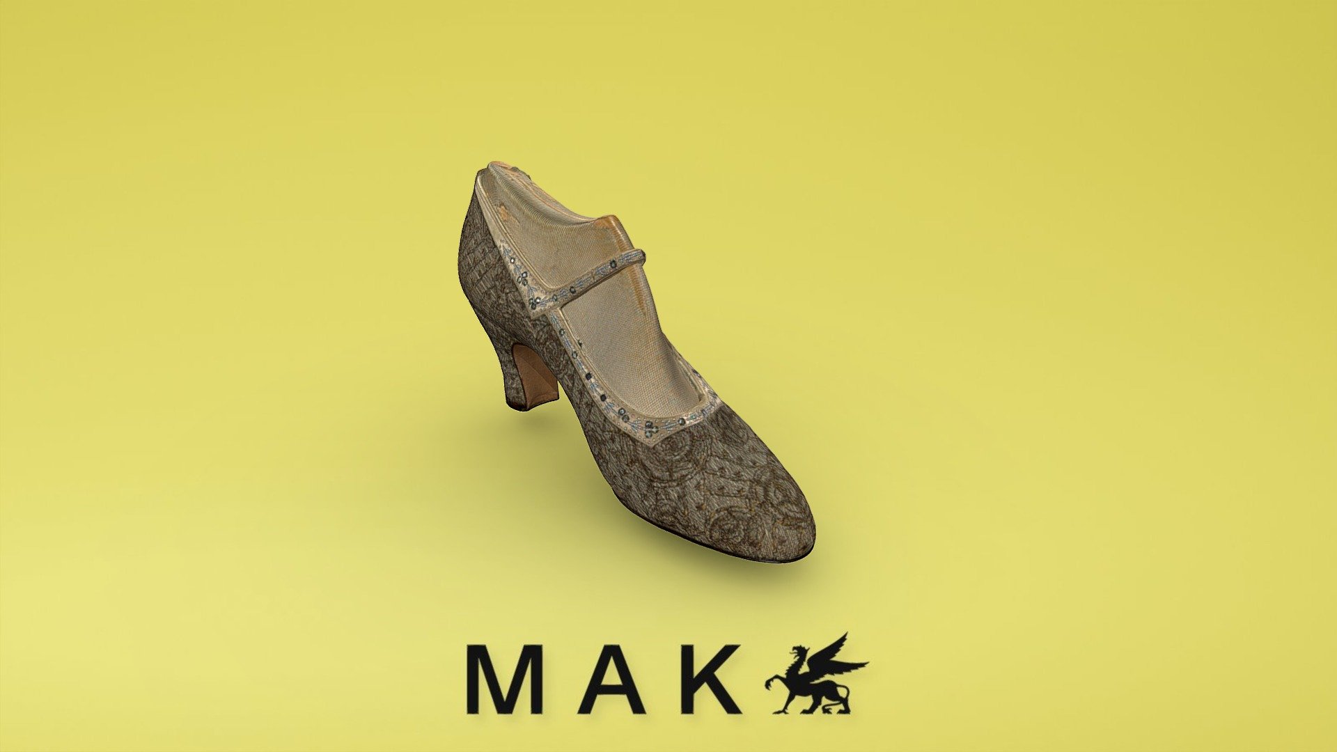 Women's shoe by Anton Pelz KG - 3D model by MAK – Museum of Applied ...