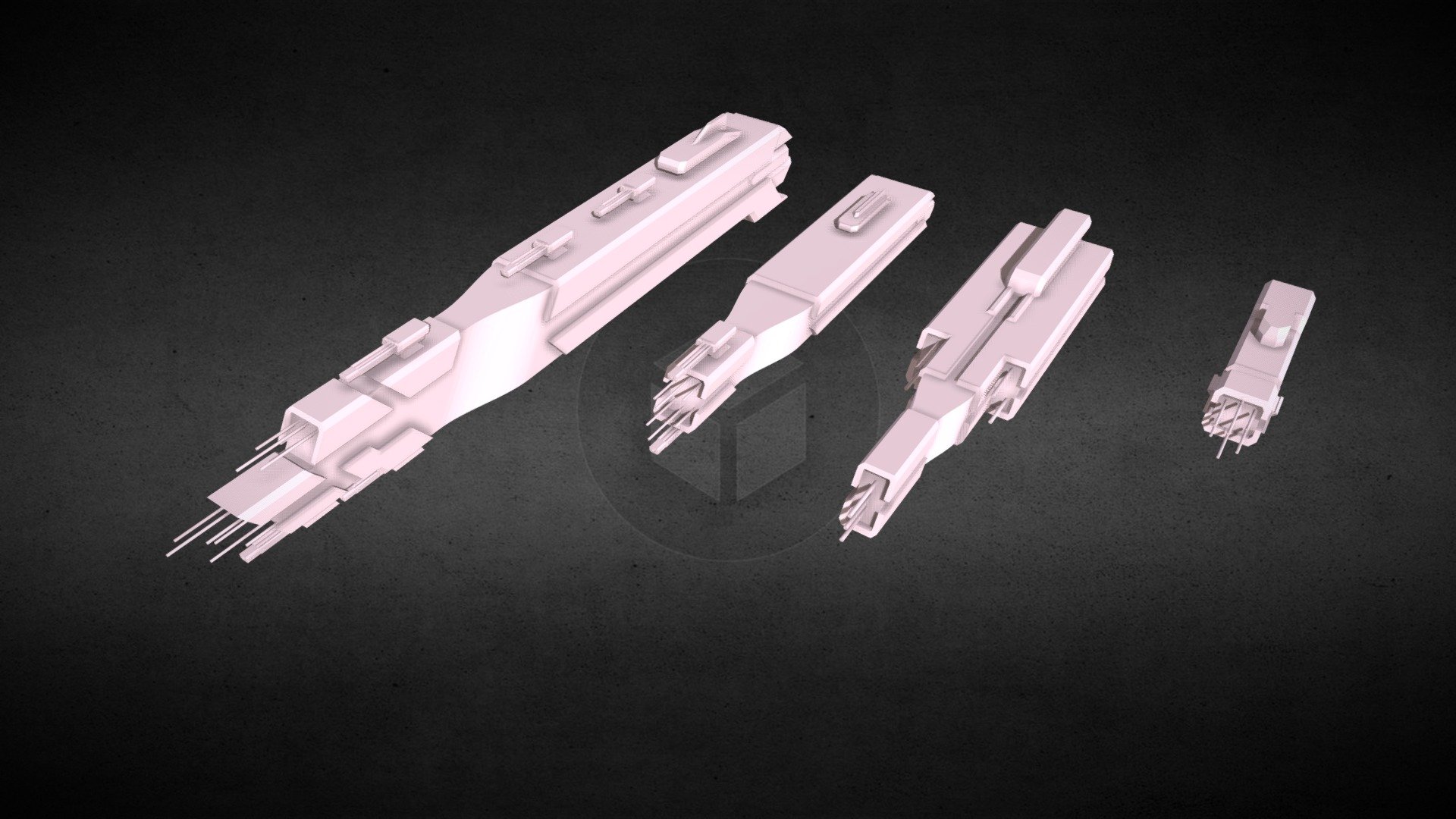 Lii Ships - 3D model by Yargon [6c67e2d] - Sketchfab