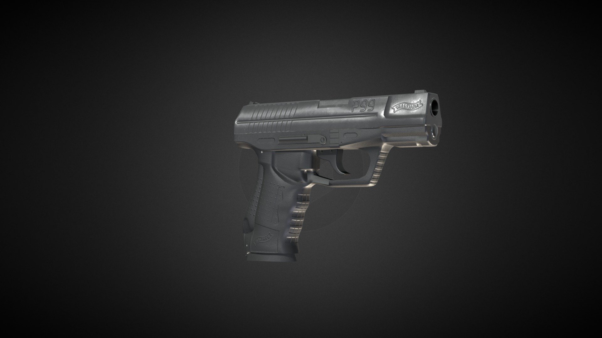 Walther P99 - 3D model by ChristopherSquirrel [6c699a5] - Sketchfab
