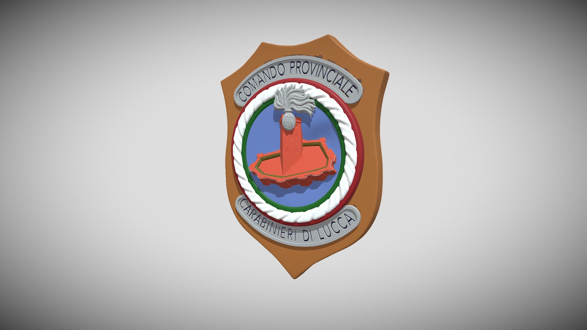 Crest Carabinieri Lucca (bozza) - 3D model by r3Direct [6c69d00 ...
