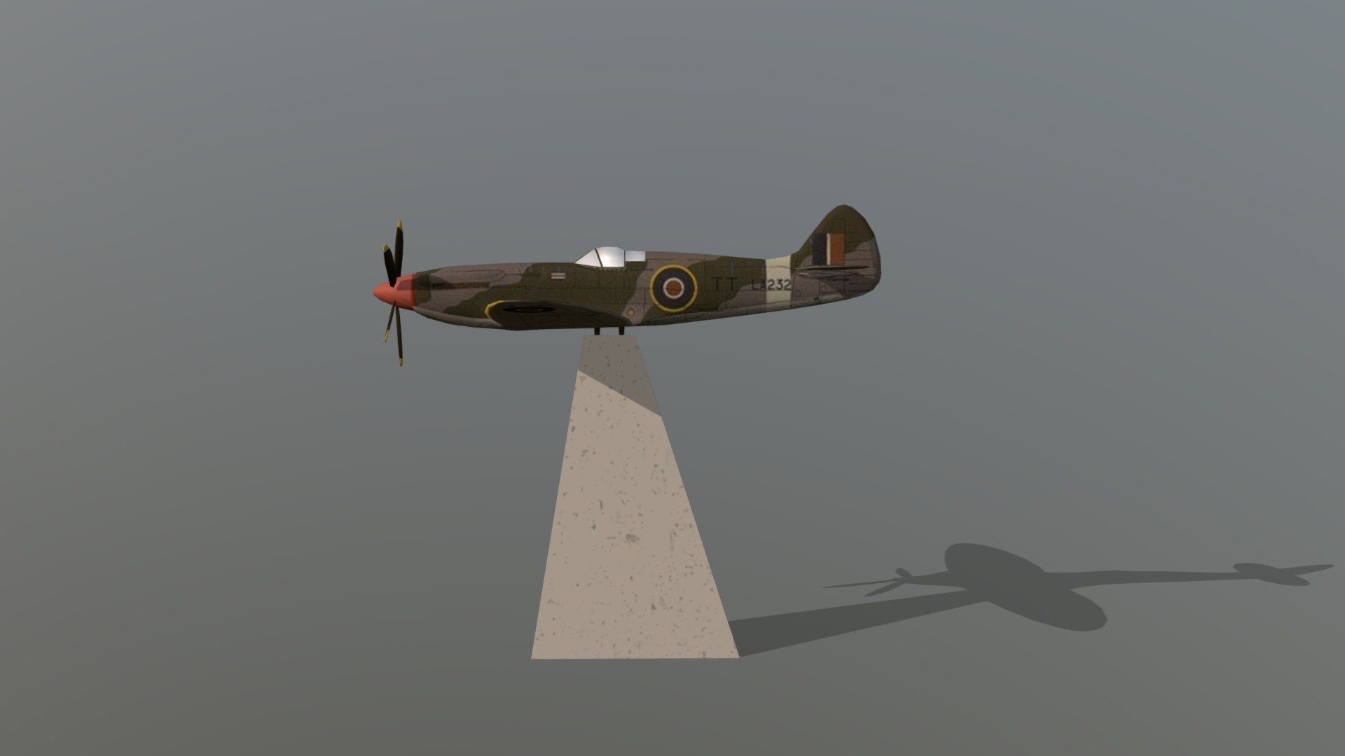 Spitfire Memorial - 3D model by eran0004 [6c6a351] - Sketchfab