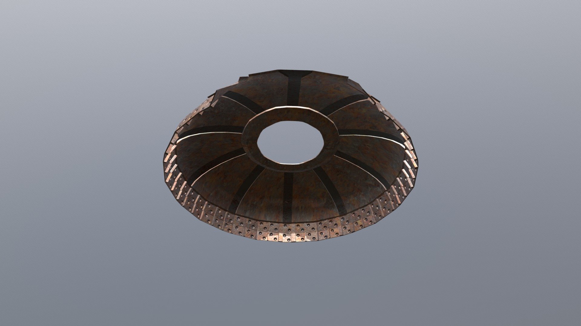 Bioshock Pod Roof - 3D model by Troy (@6039) [6c6a974] - Sketchfab