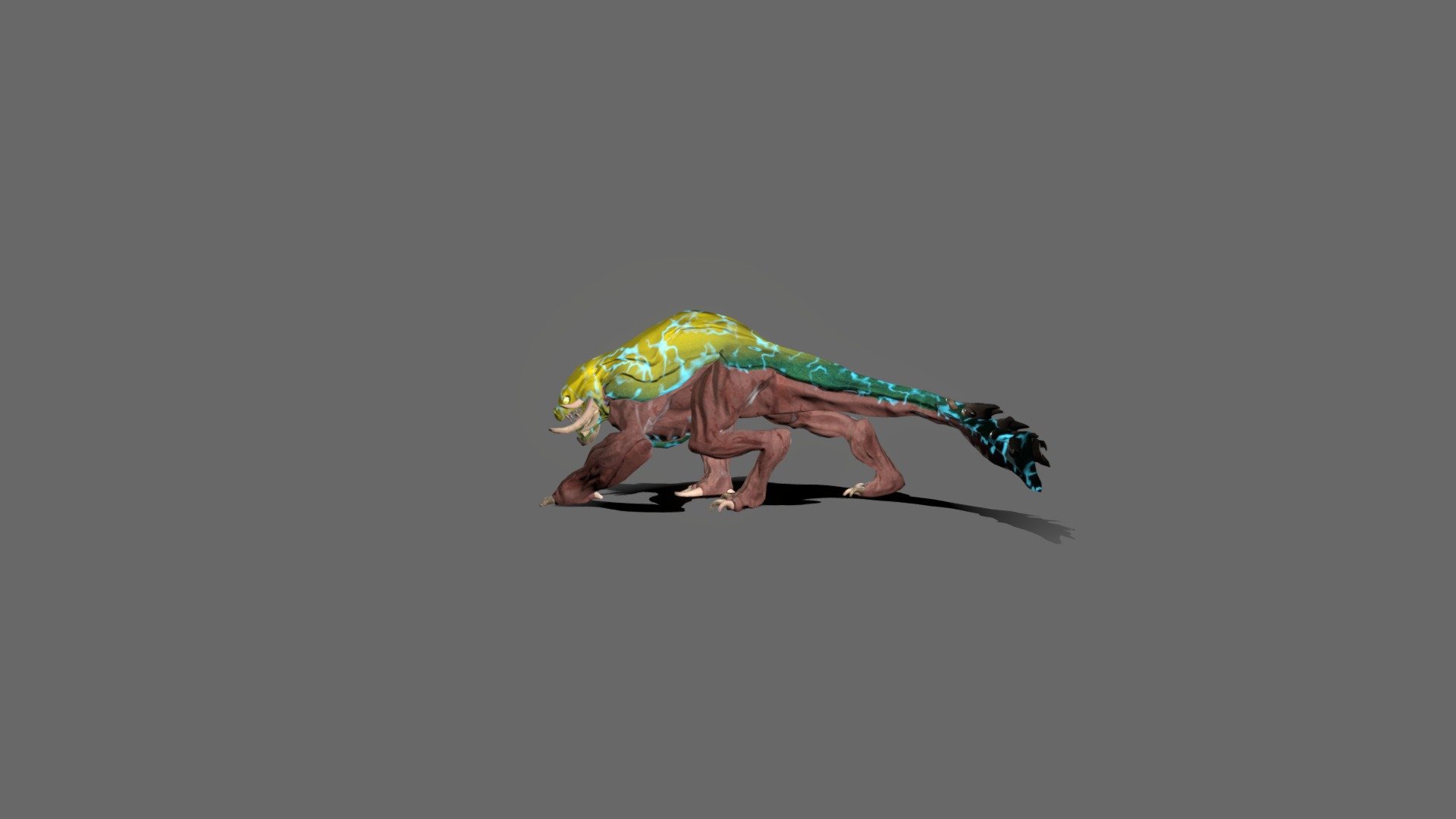 Quadruped_Creature_Sketch - 3D model by rade0s (@vdubus) [6c6c4e5 ...