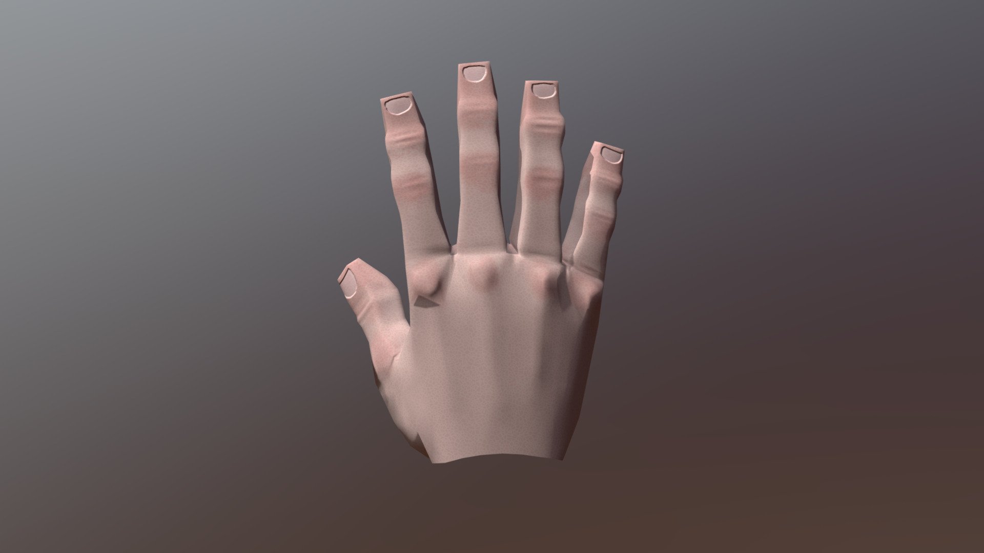 Squared Hand - 3D model by liendre [6c6c891] - Sketchfab