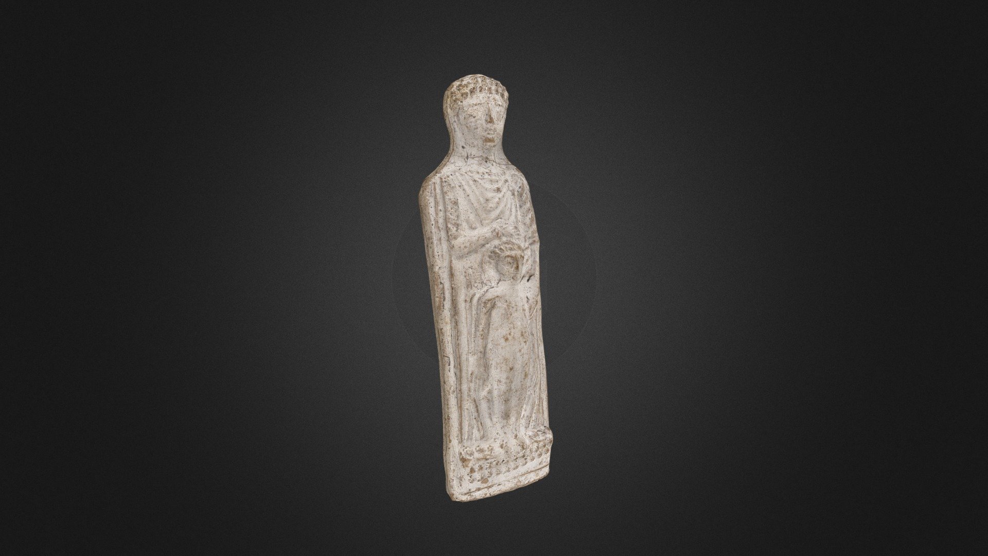 Statuette du Laraire de Rezé : Venus à gaine - 3D model by Grand ...