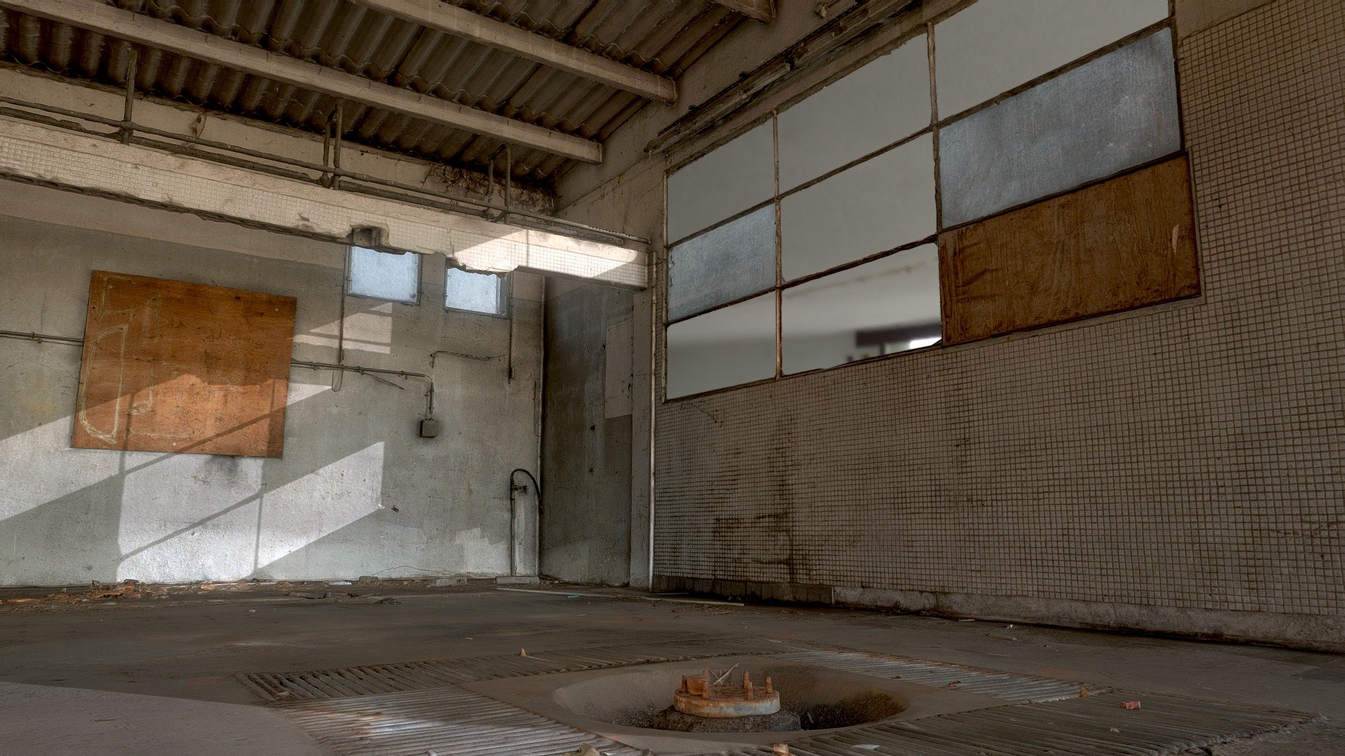 Building scan No. 1 - Interior - Download Free 3D model by 3Dystopia ...