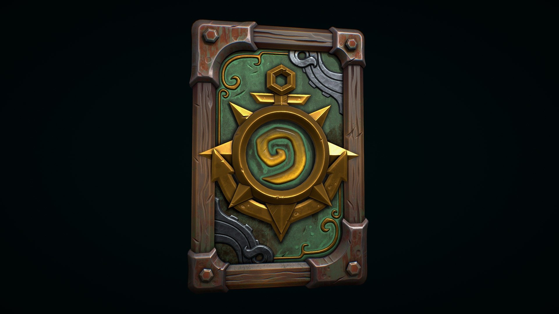 Heartstone cardback fanart. - 3D model by MaximCg [6c6e355] - Sketchfab