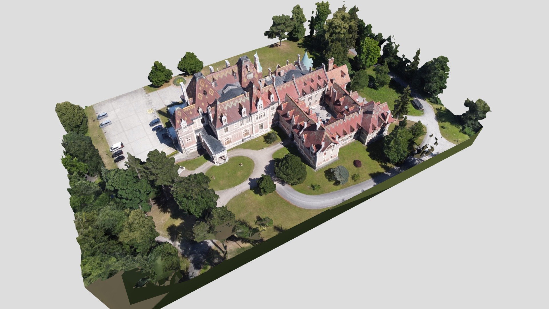 Schloss Rothschild - Download Free 3D model by Castles-3D [6c6eef3 ...