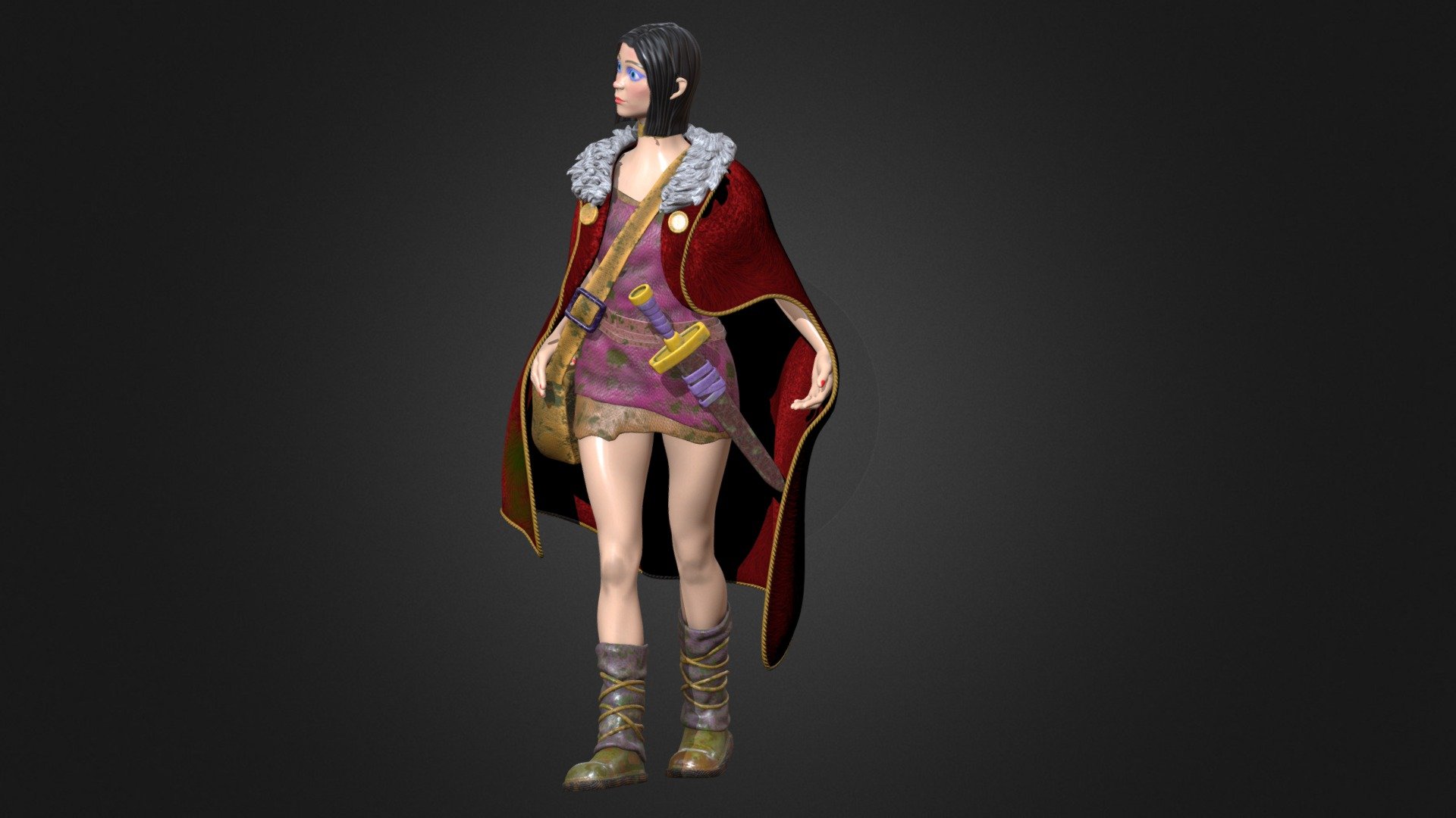 SUBSTANCE PAINTER GIRL - 3D model by nguyenducthanhst16 [6c7115d ...