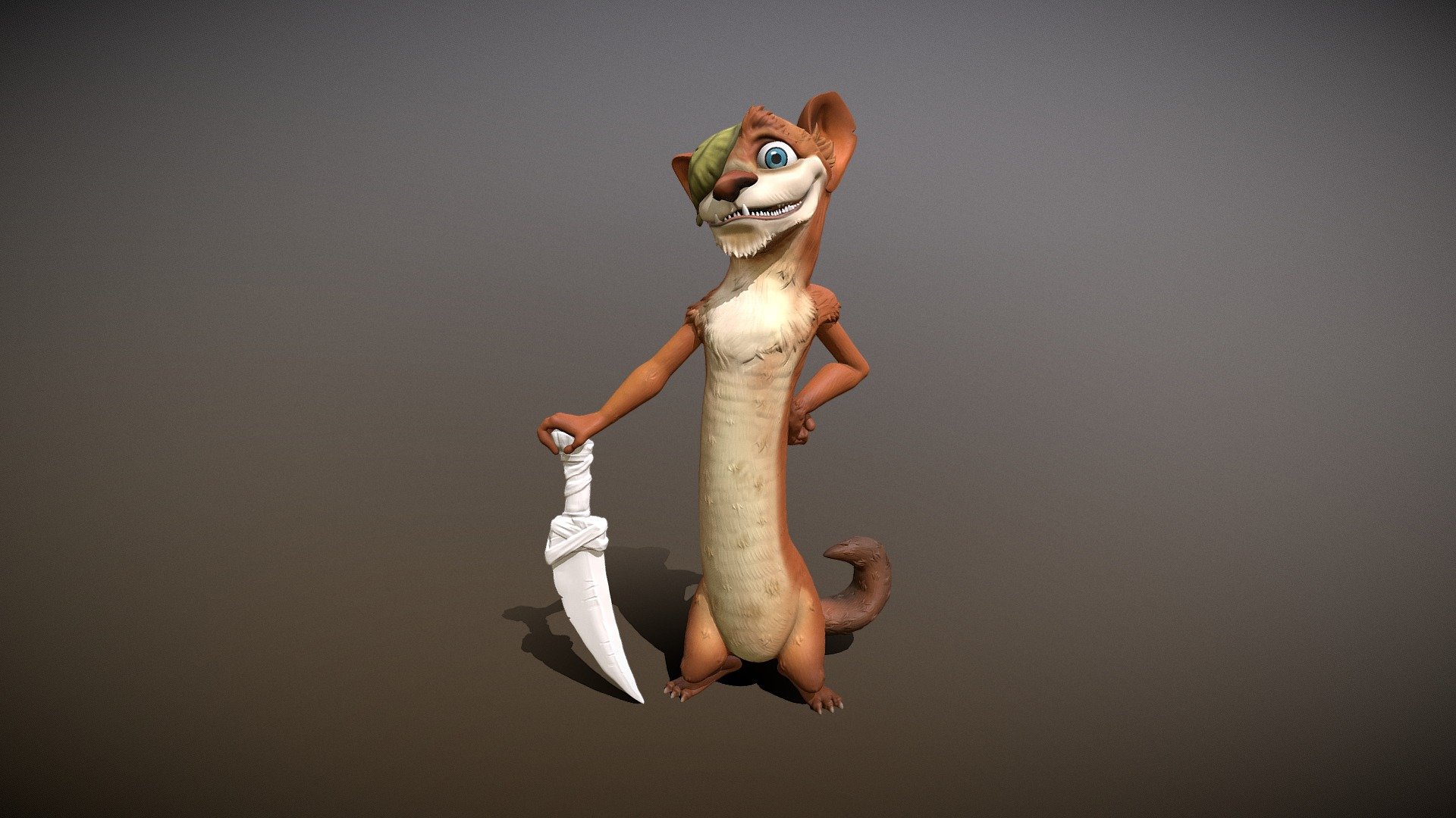 Buck - 3D model by Kisuke Art (@uruharakisuke2) [6c72def] - Sketchfab