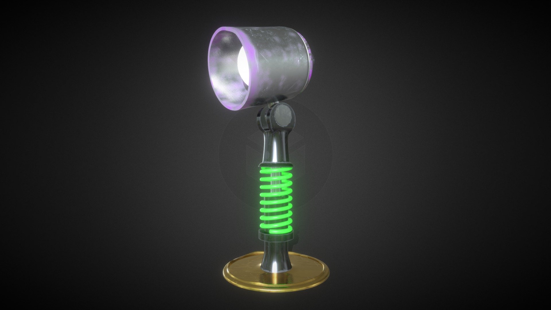 Punk Lamp - Download Free 3D model by Théo Horla (@theo.horla) [6c7402f ...