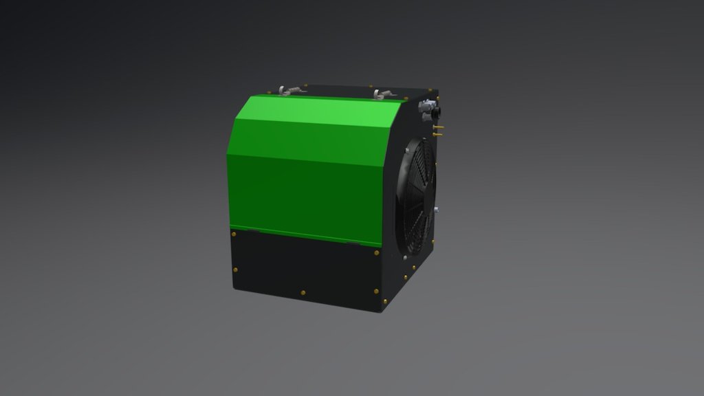GreenAPU Power Unit - 3D model by greenapu [6c75d8c] - Sketchfab