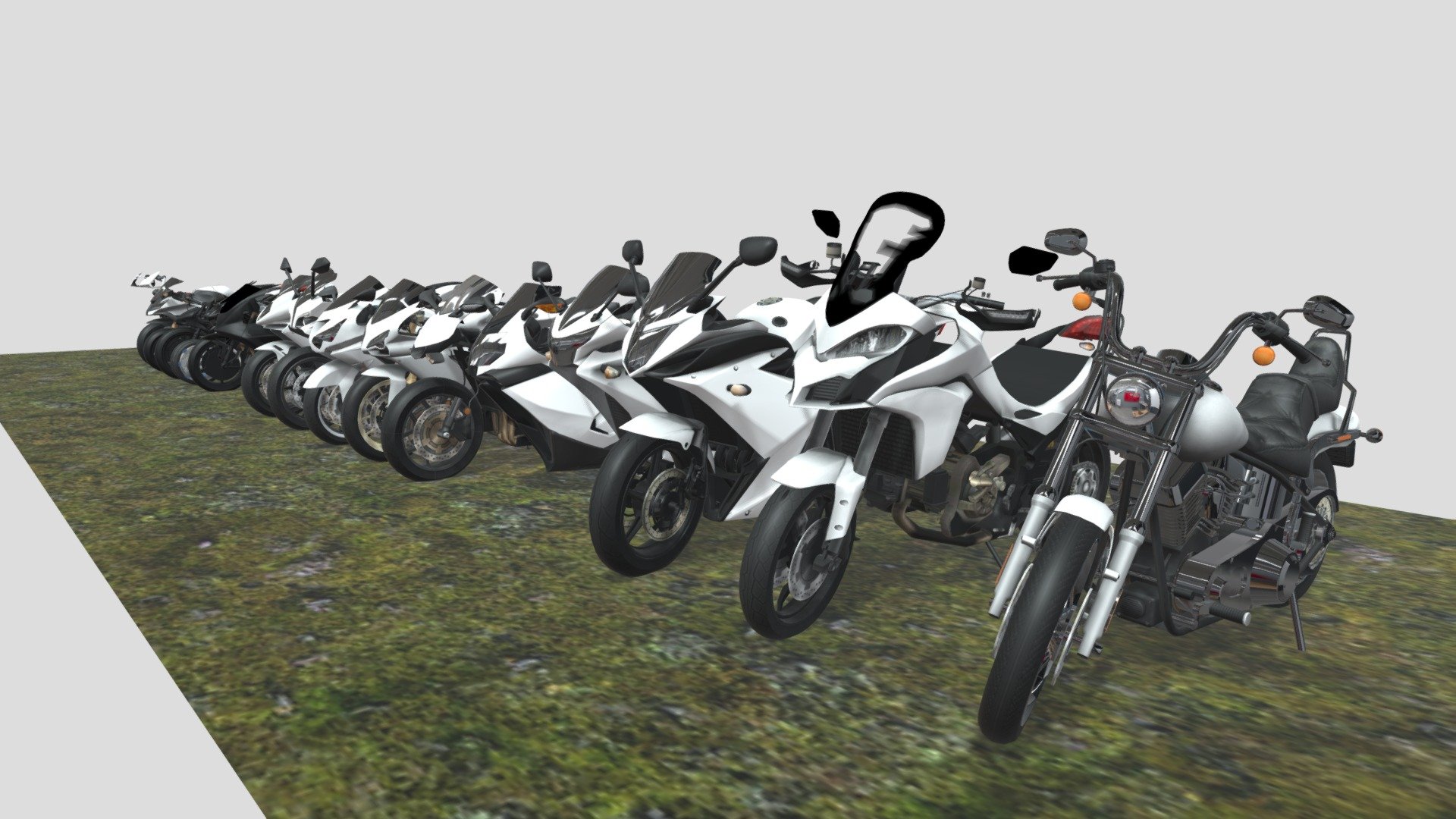 MOTORBIKE - 3D model by LÉONARDO S2 (@mikeyxpc) [6c76bd4] - Sketchfab