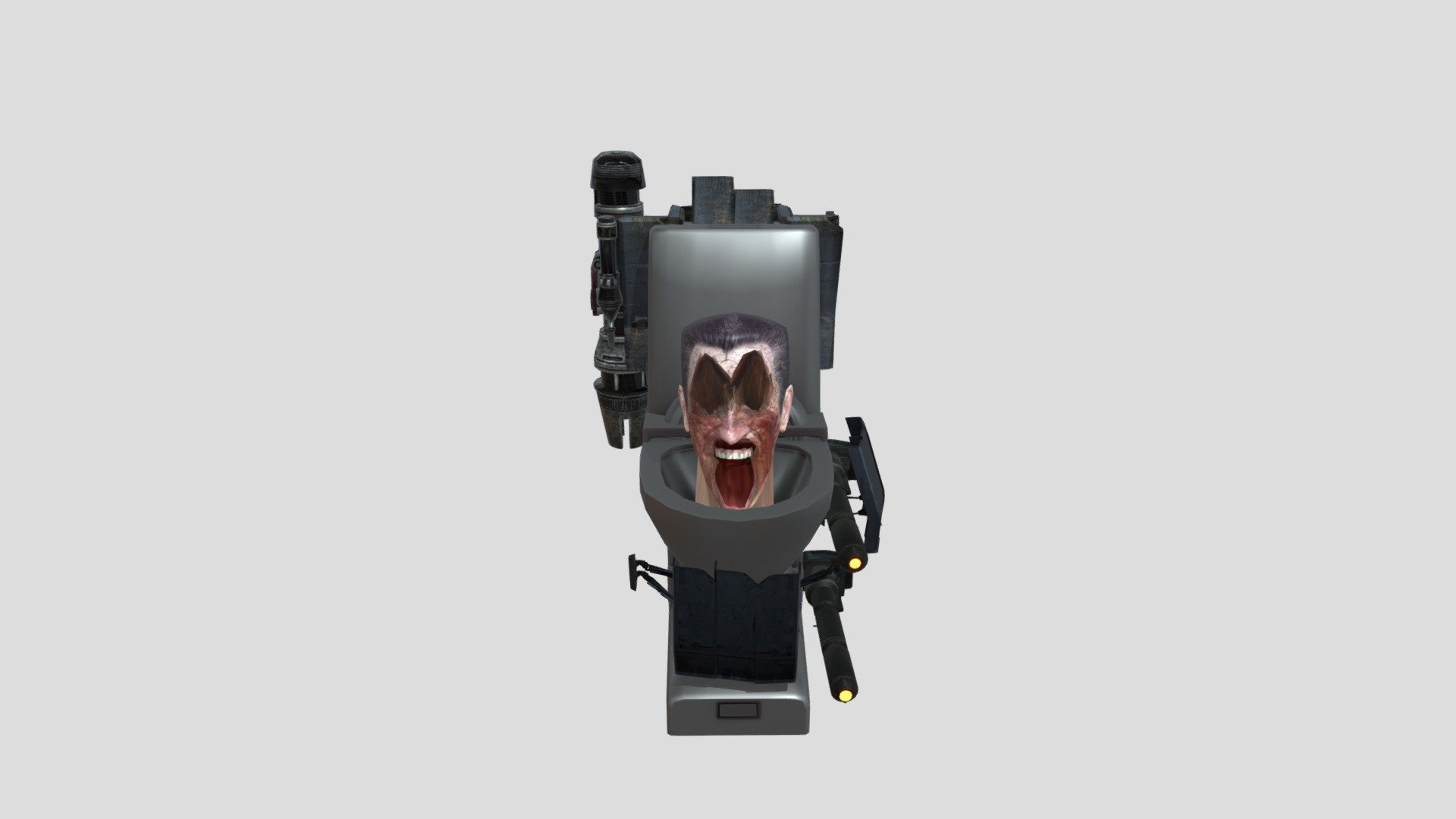 critical damage g man (credit G toilet) - Download Free 3D model by ...