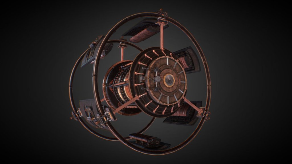 Space In Time (Time Machine) - 3D model by wdbutterworth [6c795a0 ...