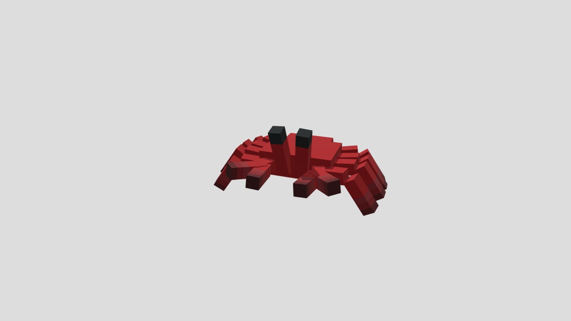 Cute Red Crab - Download Free 3D model by Nekofumii [6c7a492] - Sketchfab