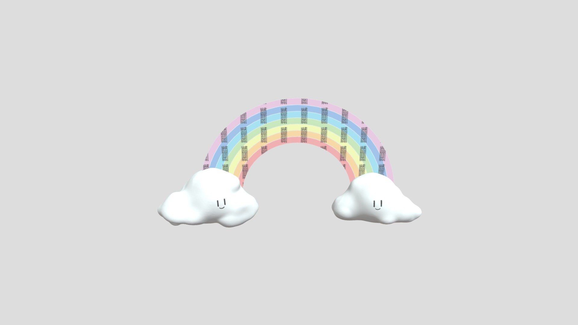 B555 Rainbow 11 - 3D model by Bureau555 [6c7af8e] - Sketchfab