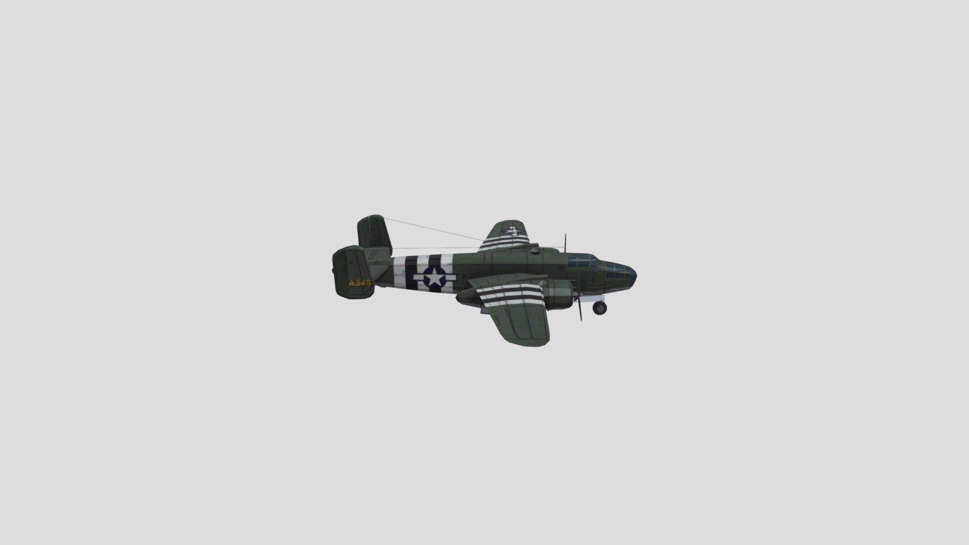 B-25 mitchell - Download Free 3D model by philano [6c7b788] - Sketchfab