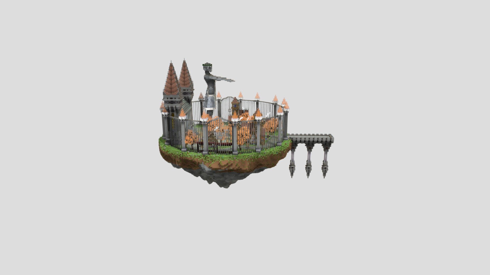 Gregorian SkyBlock Spawn - 150x150 - 3D model by Senior Studios ...