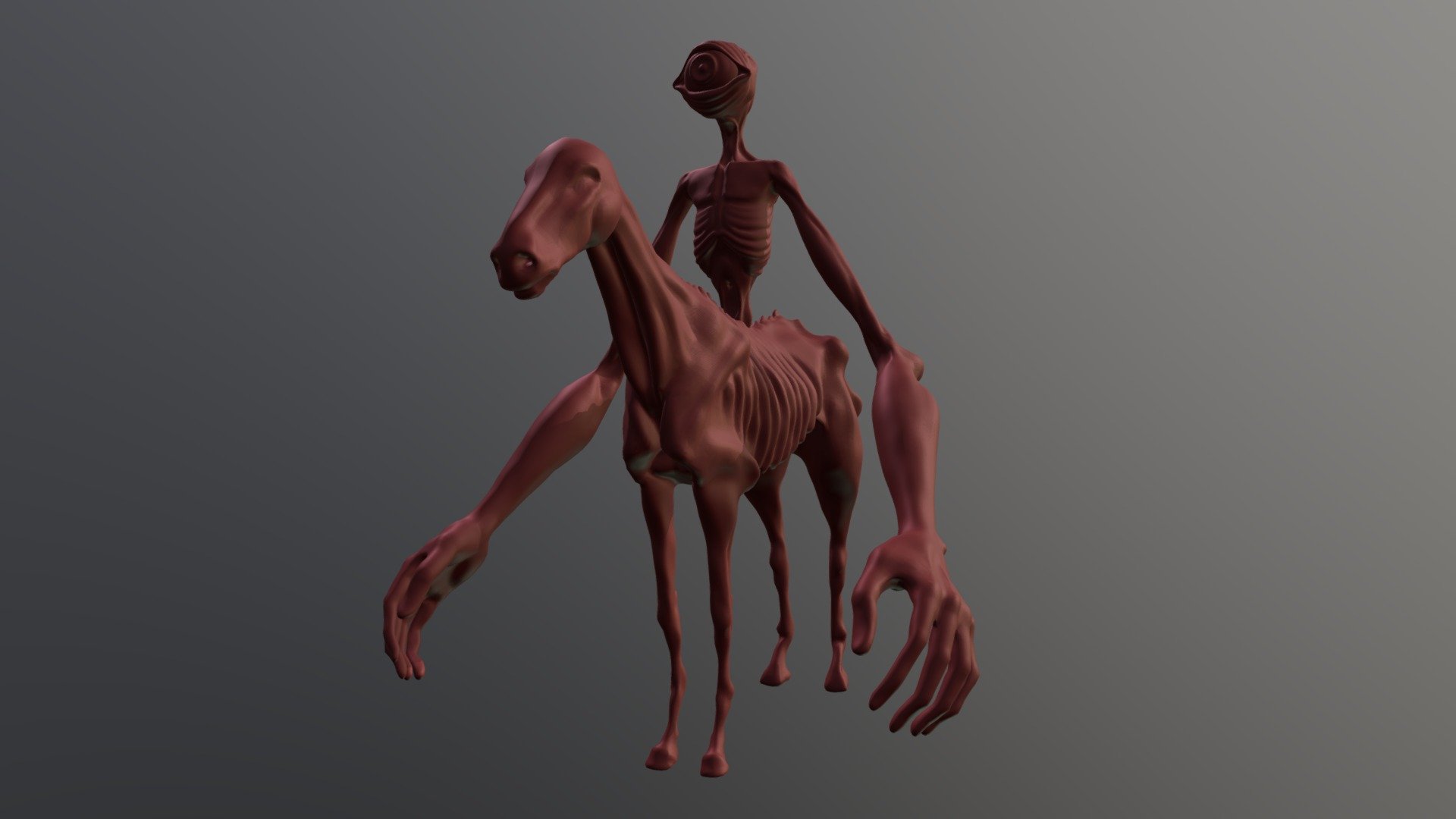 Nuckelavee Concept Sculpt - 3D model by Gavin Leavitt (@subrosian ...
