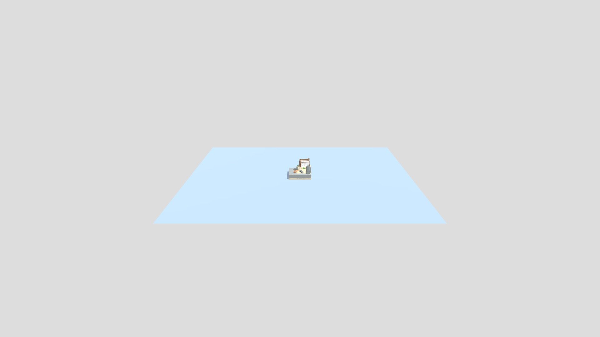 Simple Isometric Island - 3D model by coo19amer [6c7d019] - Sketchfab