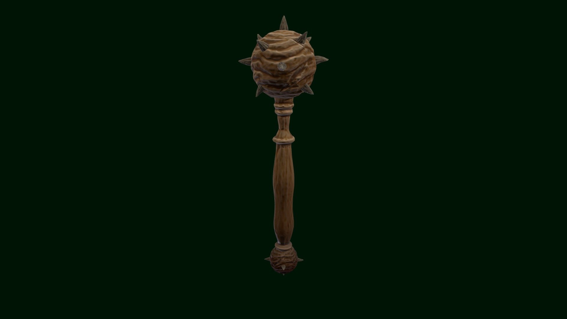 Wooden Battle Mace - 3D model by mattciavarella [6c7d367] - Sketchfab