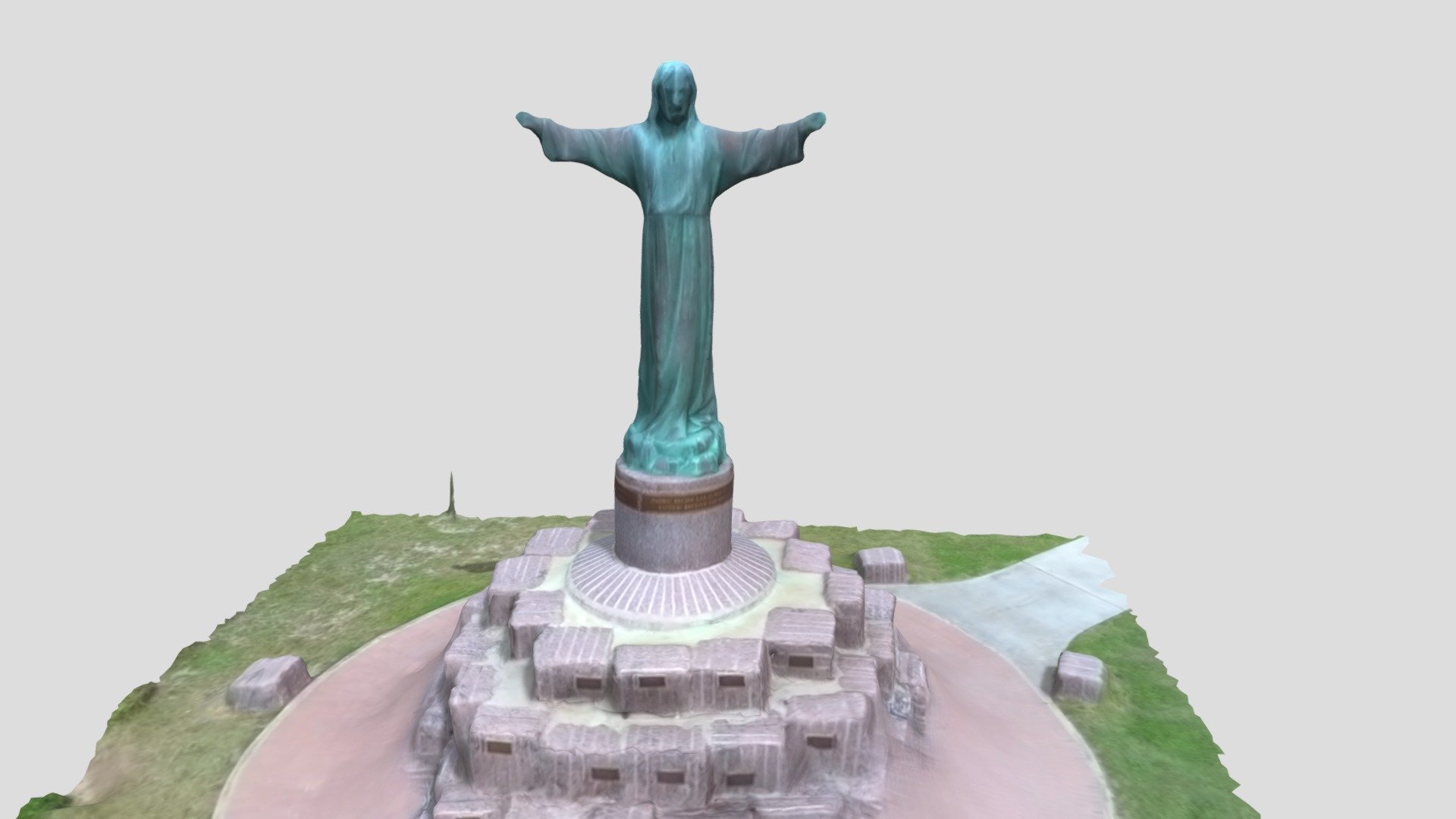 Isus Krist South Padre Island - Download Free 3D model by kova484 ...