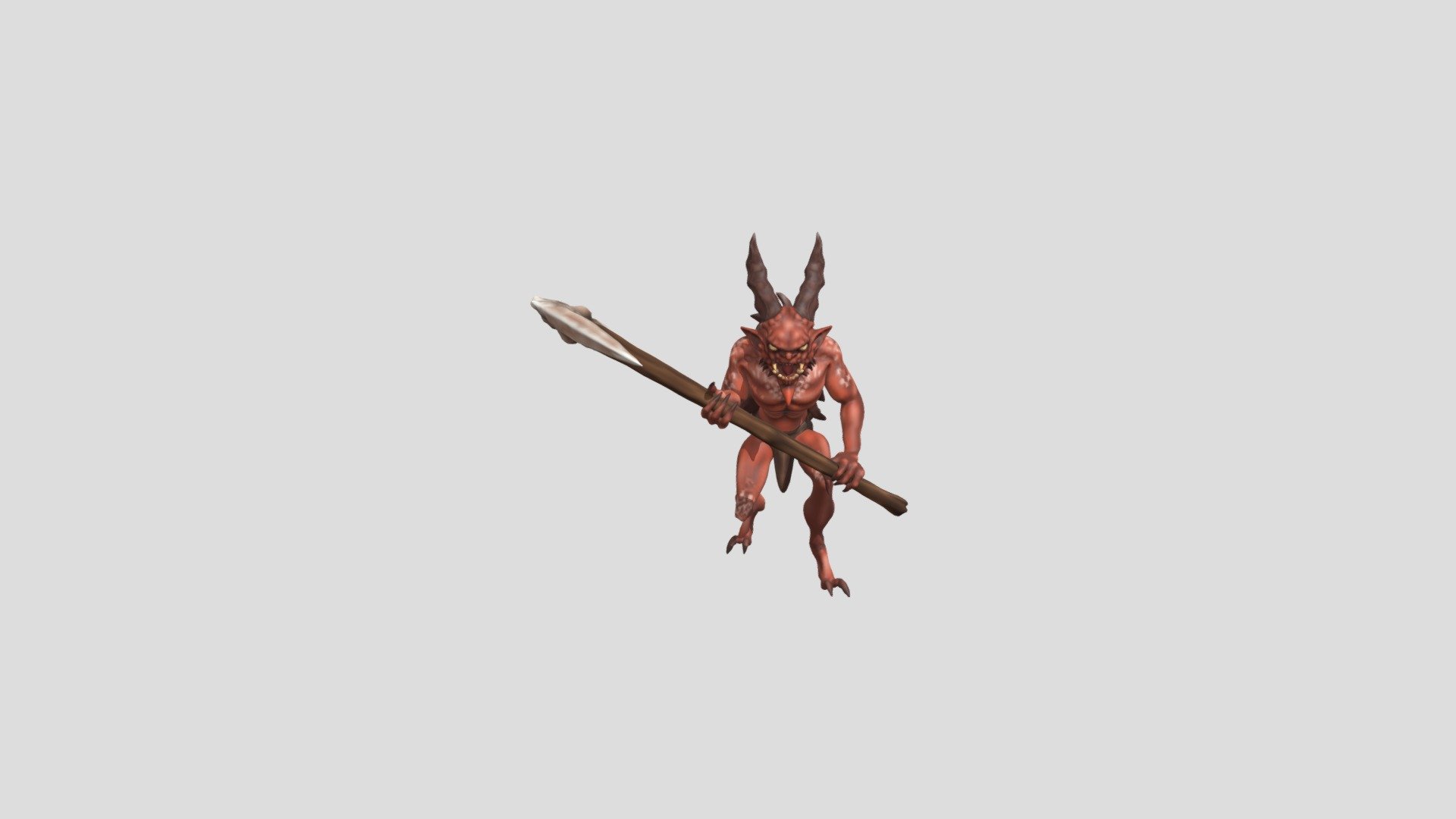 Demon 03 of 10 - 3D model by thuliomendonca [6c7de98] - Sketchfab