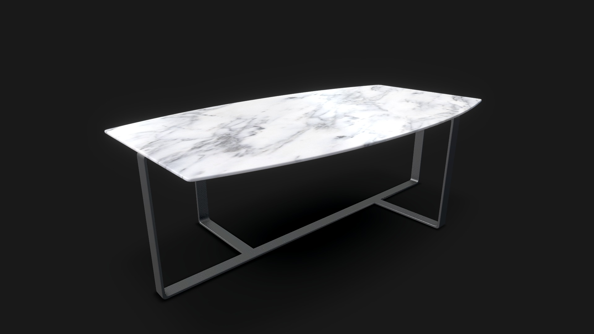 NATUZZI TEMPO Table - 3D model by Oleksandr Bykov (@oleksandr.bykov ...