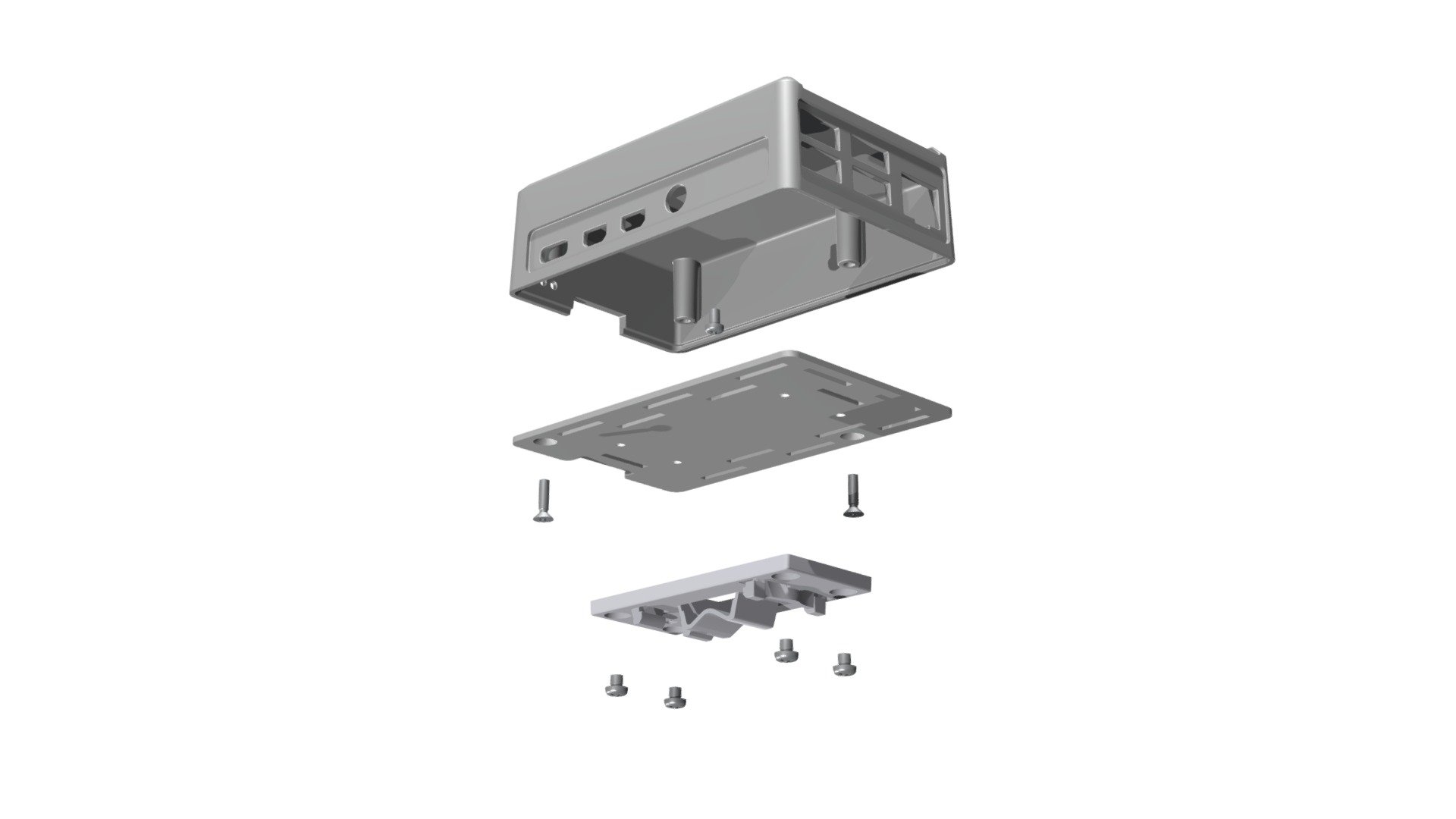 Exploded view - RPHD-4B-N - 3D model by takachitec5 [6c7f948] - Sketchfab