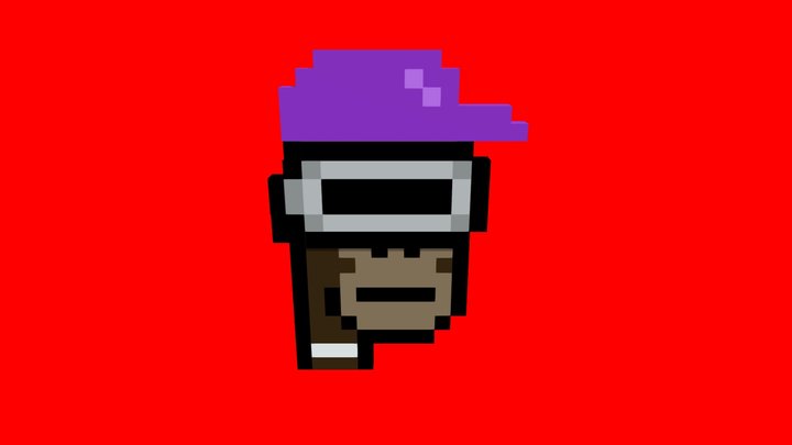 Cryptopunk 3D models - Sketchfab