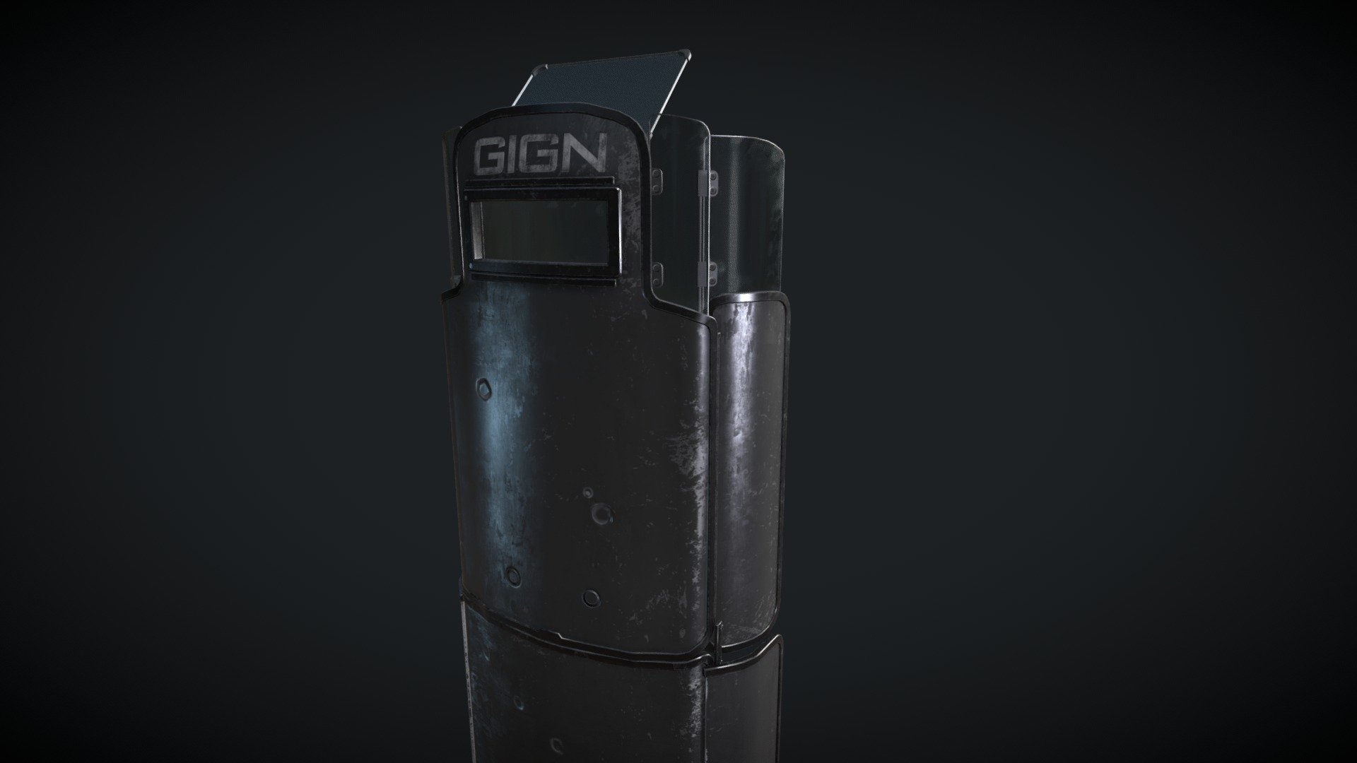 Montagne LE ROC Shield - Rainbow Six Siege - 3D model by Fatih Yavuz ...