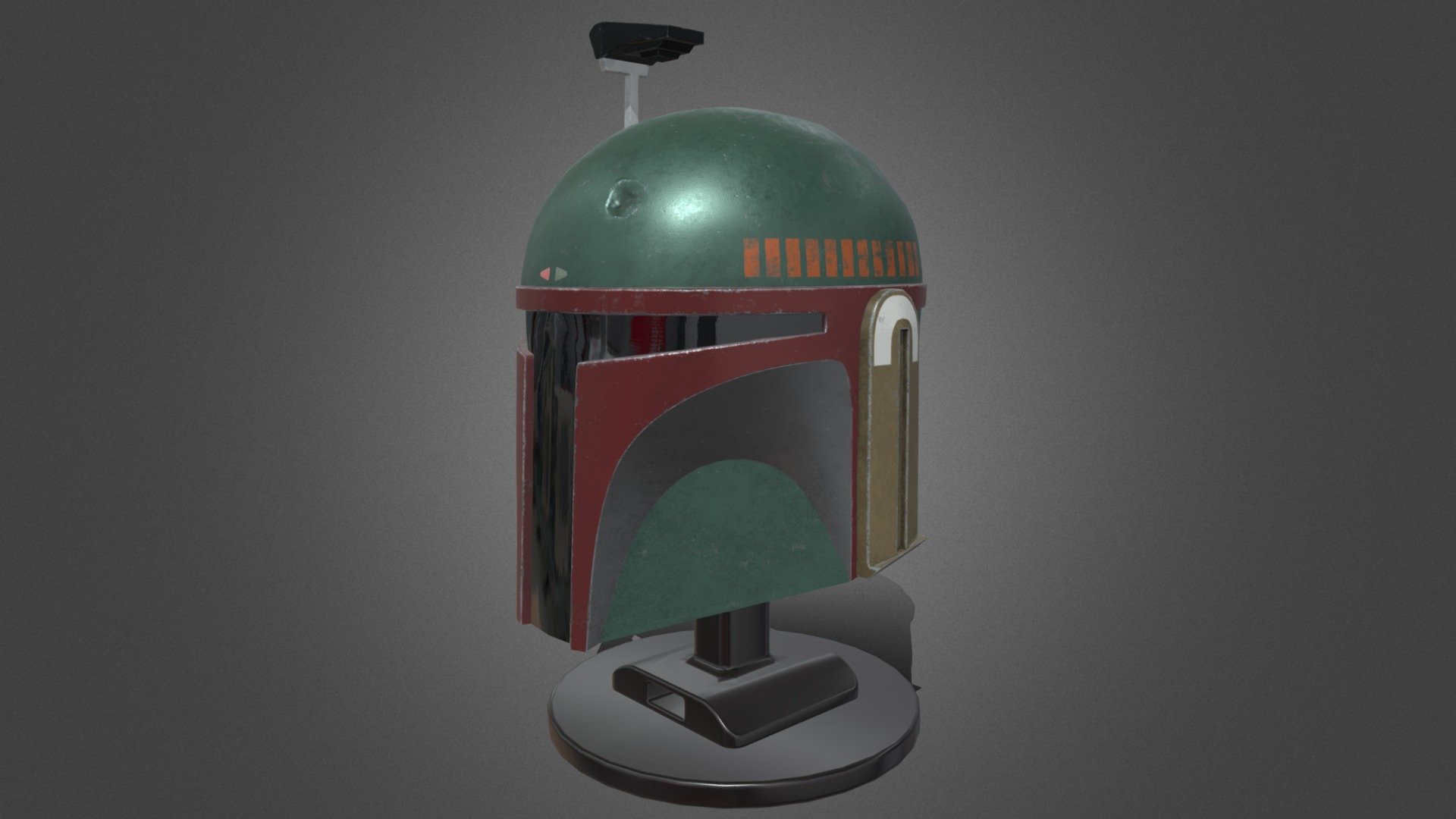 Boba Fett Helmet | Star Wars - 3D model by sanchello [6c82db5] - Sketchfab