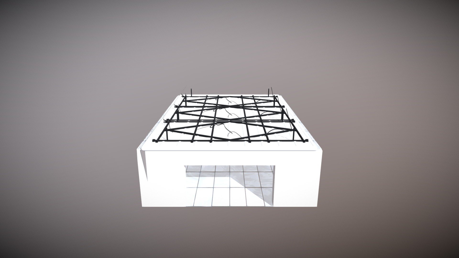 Garage 3D Cinema Obj And Blender - Download Free 3D model by ...