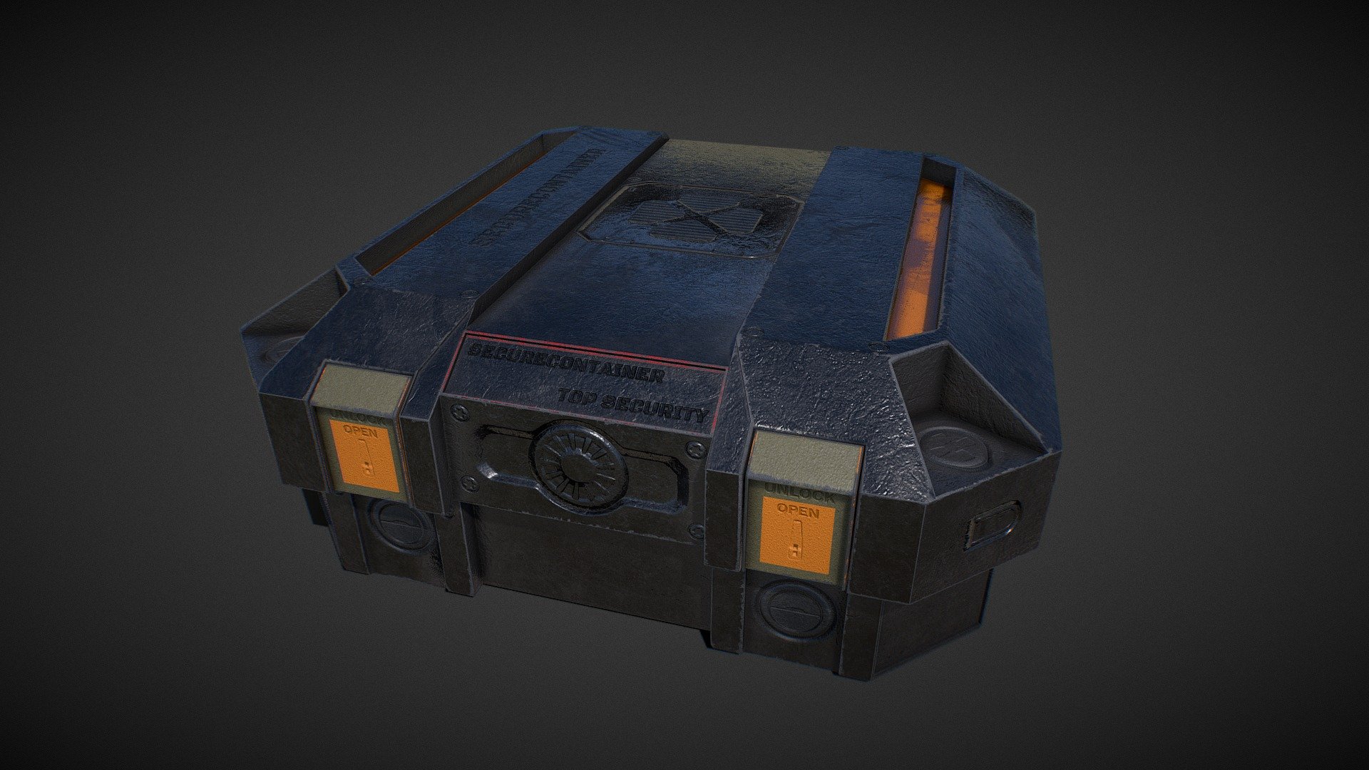 Secure Container (Low Poly) - Buy Royalty Free 3D model by BarnusModels ...