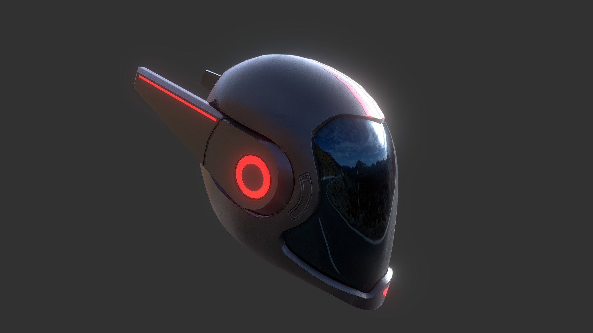 futuristic helmet - Buy Royalty Free 3D model by juliancad [6c876c1 ...