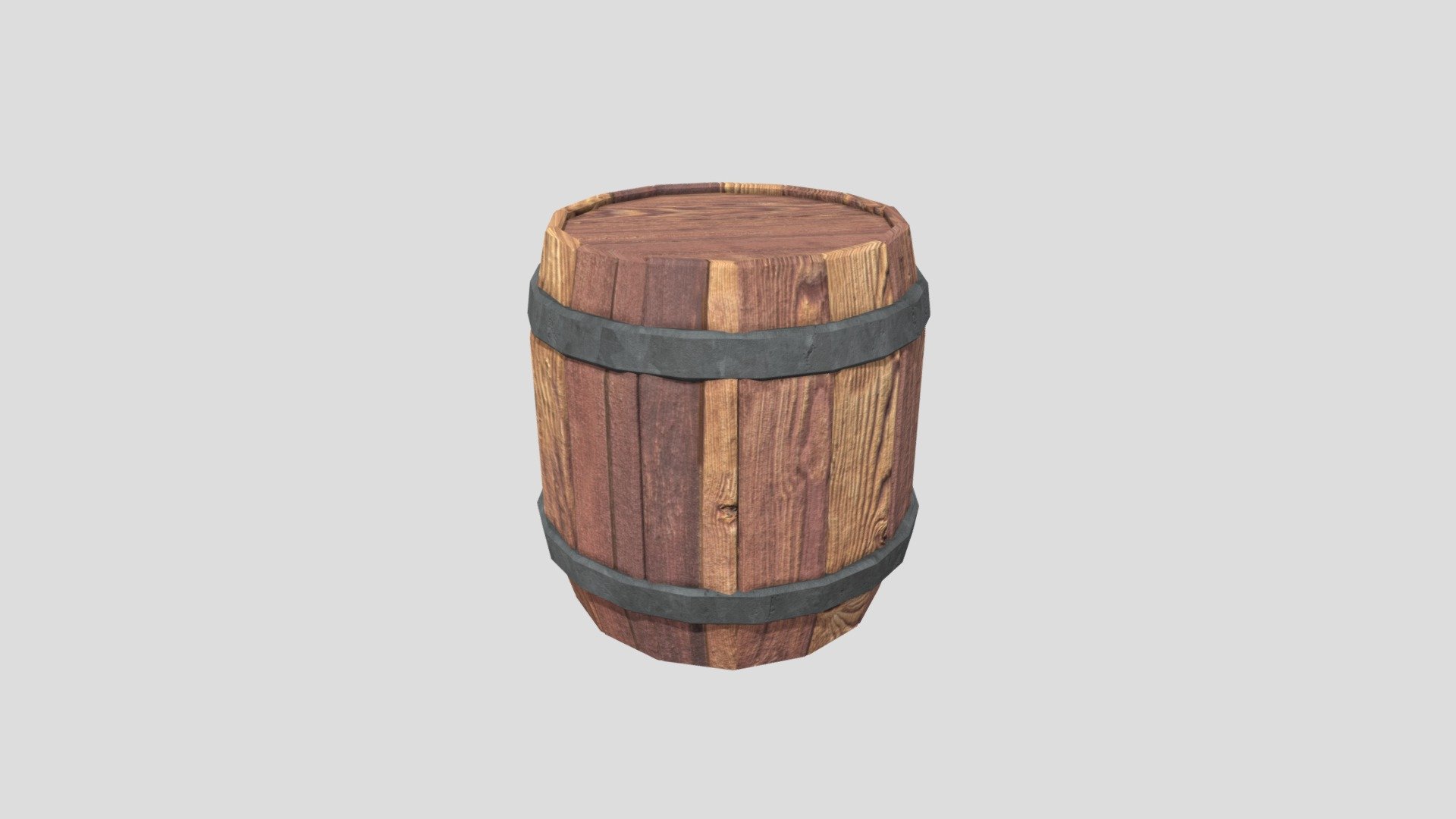 Old Barrel - Download Free 3D model by Jeremy_W [6c877af] - Sketchfab