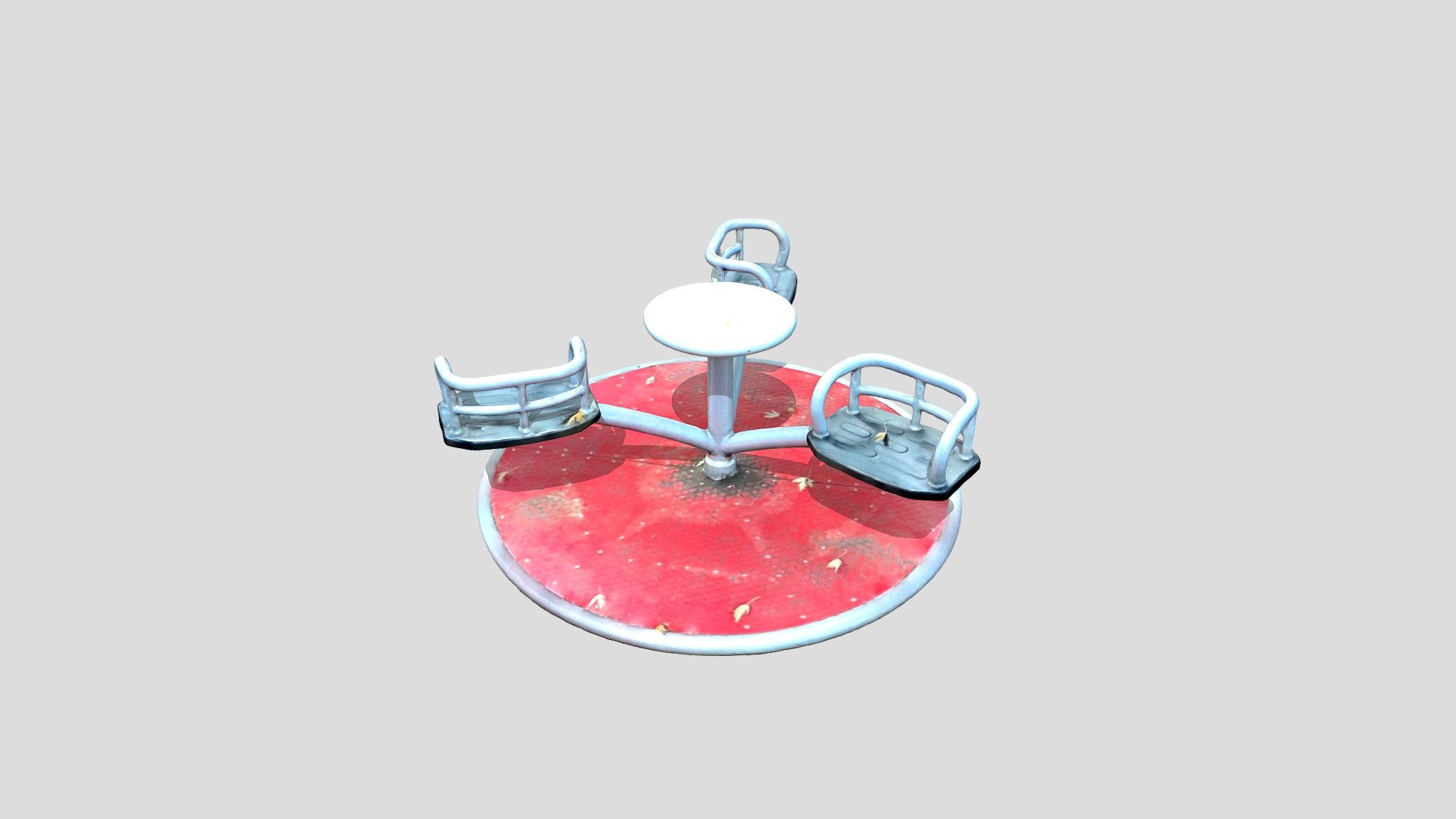 Classic Playground Merry-Go-Round - Download Free 3D model by Cygnos ...