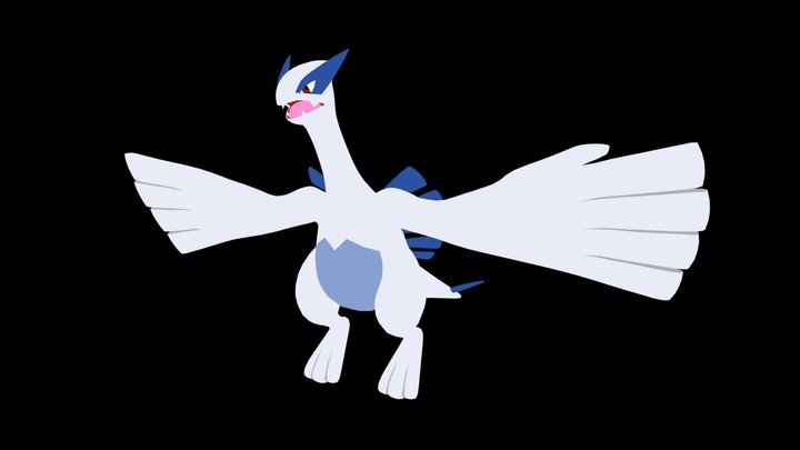 Lugia 3D models - Sketchfab