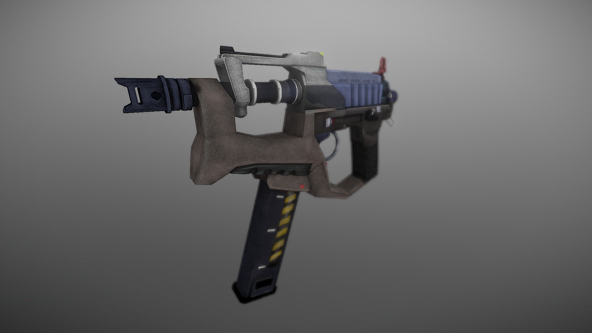 Compact_SMG - Download Free 3D model by Sean_Hegarty [6c89e28] - Sketchfab