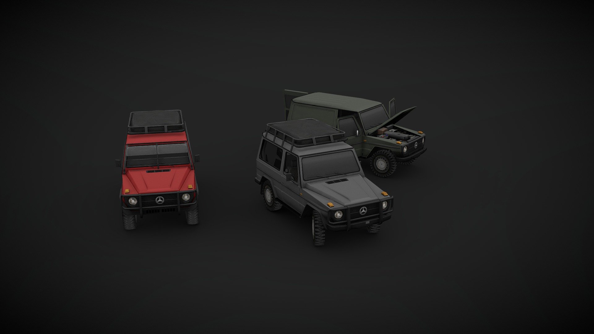 '84 Mercedes Benz W460 - 3D model by KI5 (@KI5mods) [6c8ad65] - Sketchfab