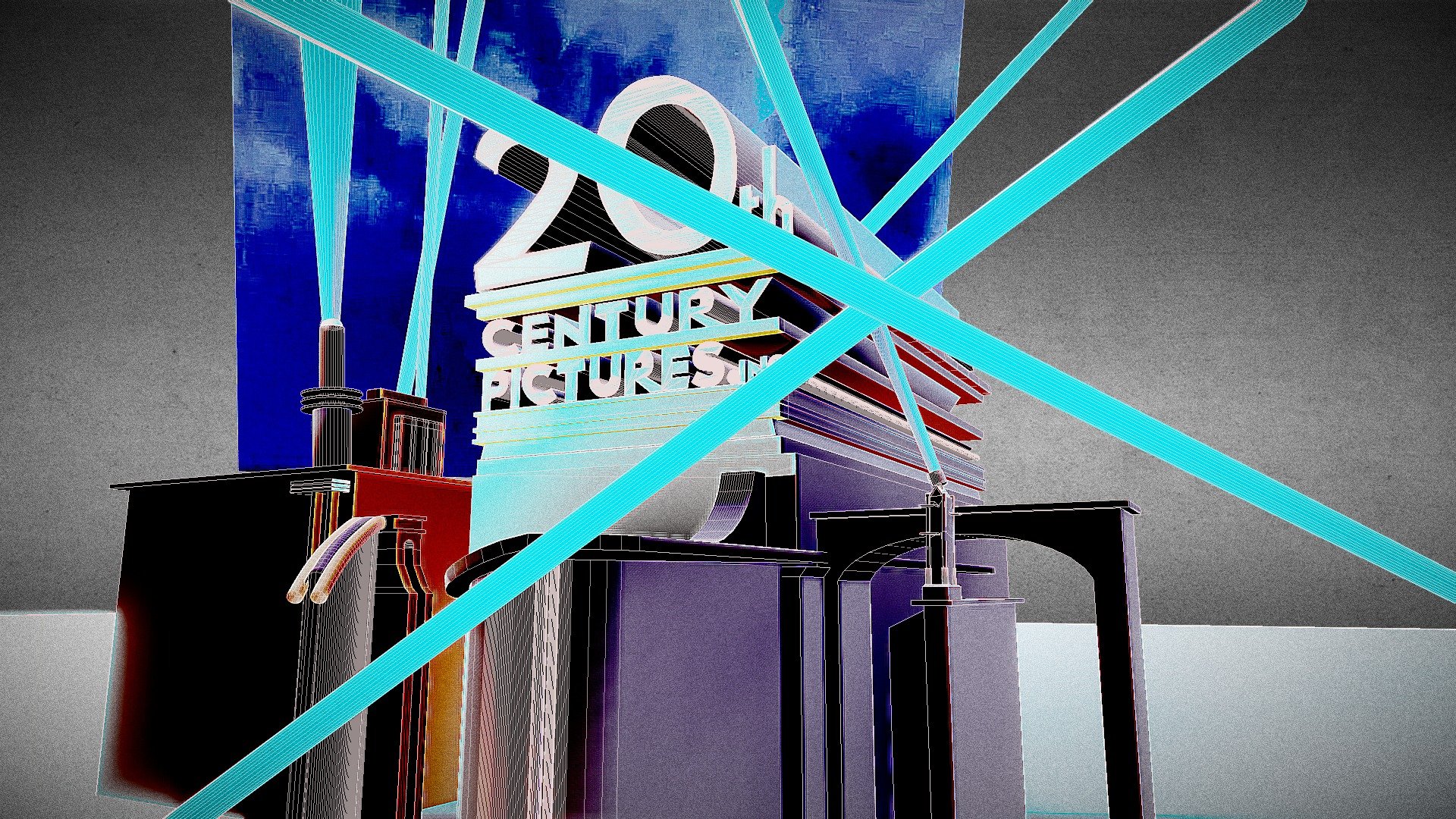 20th century pictures inc 1933 1935 3D Model By Ollieredshaw 6c8b425